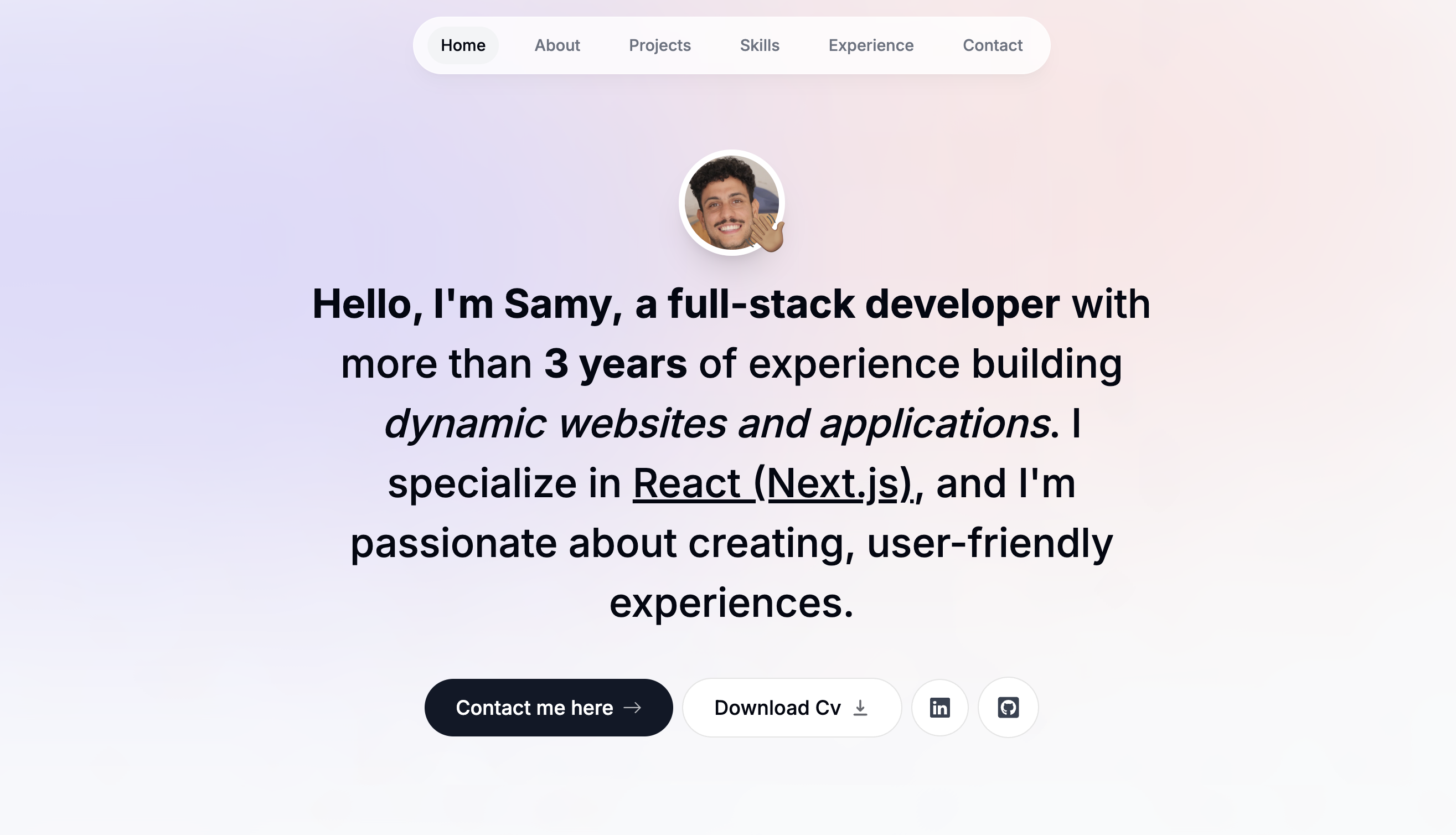 Samy Ali | Portfolio